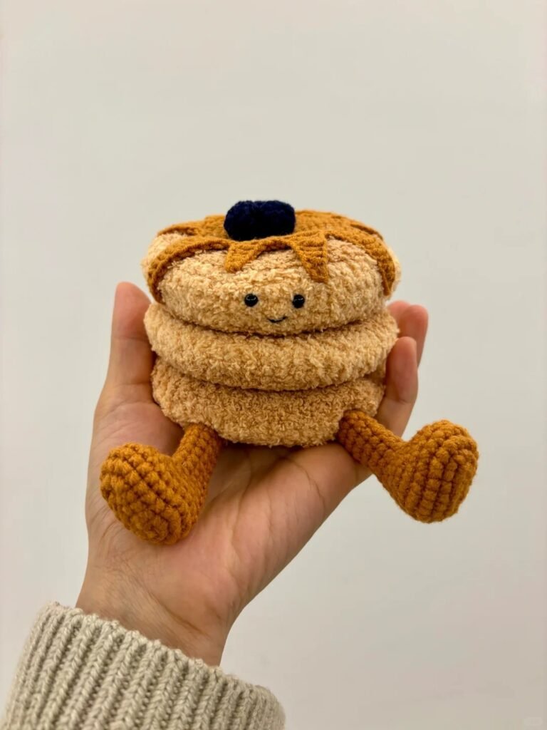 Jellycat Inspired Pancake - Happy Crochet